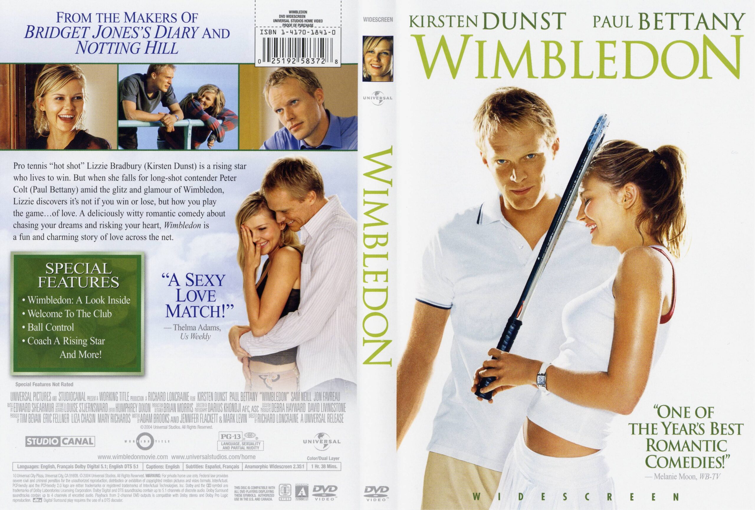 Wimbledon (2004 film) - Tennis Man